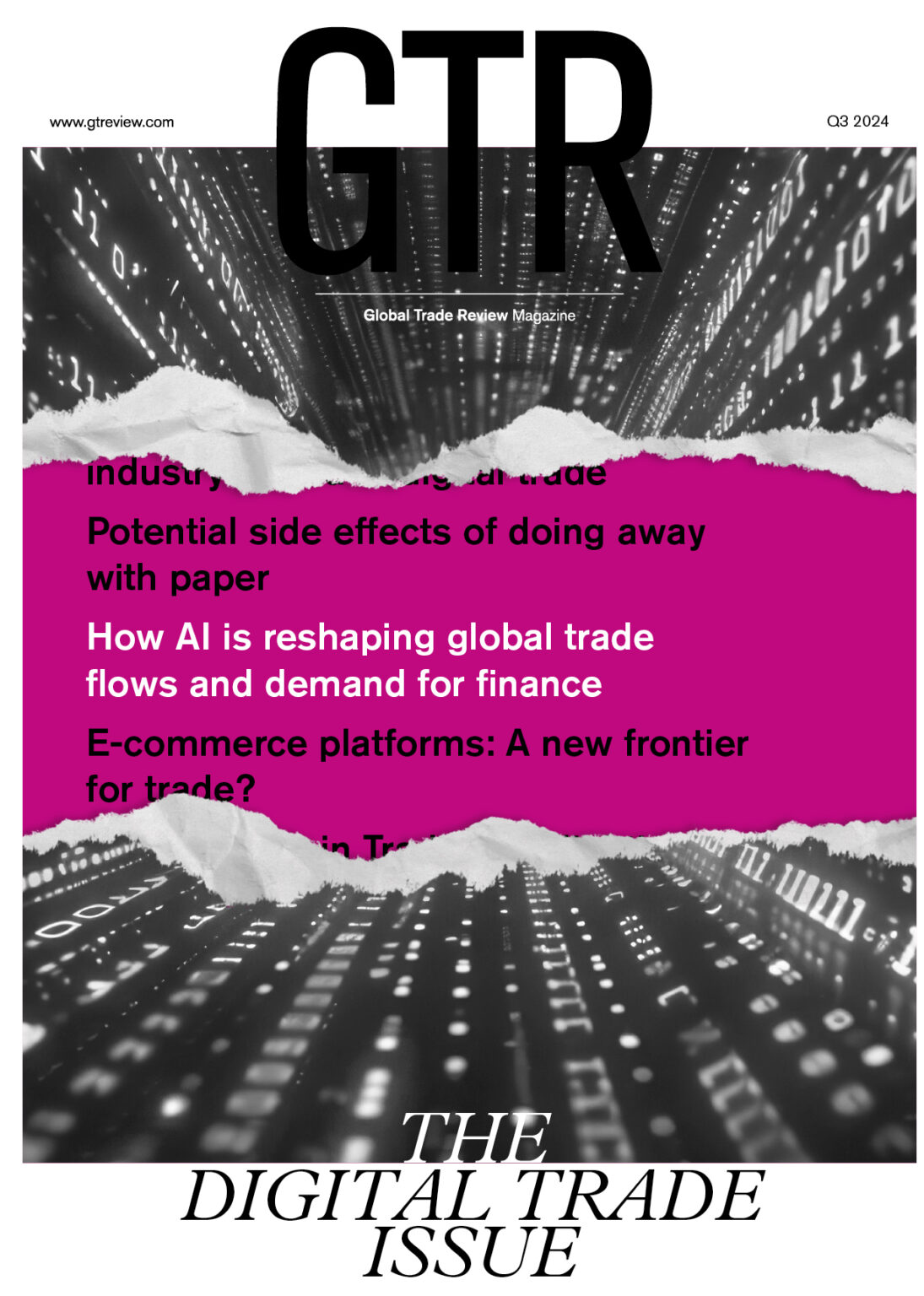 About us | Global Trade Review (GTR)